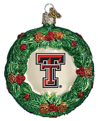Texas Tech Wreath Ornament – Orleans Cajun Ornament and Gifts